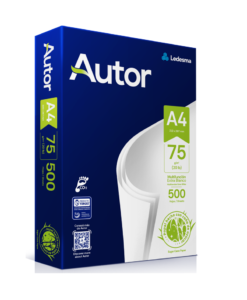 Resma Autor A4 75g Obra x 500 hjs (Caja 5 Unidades) - Resmastore